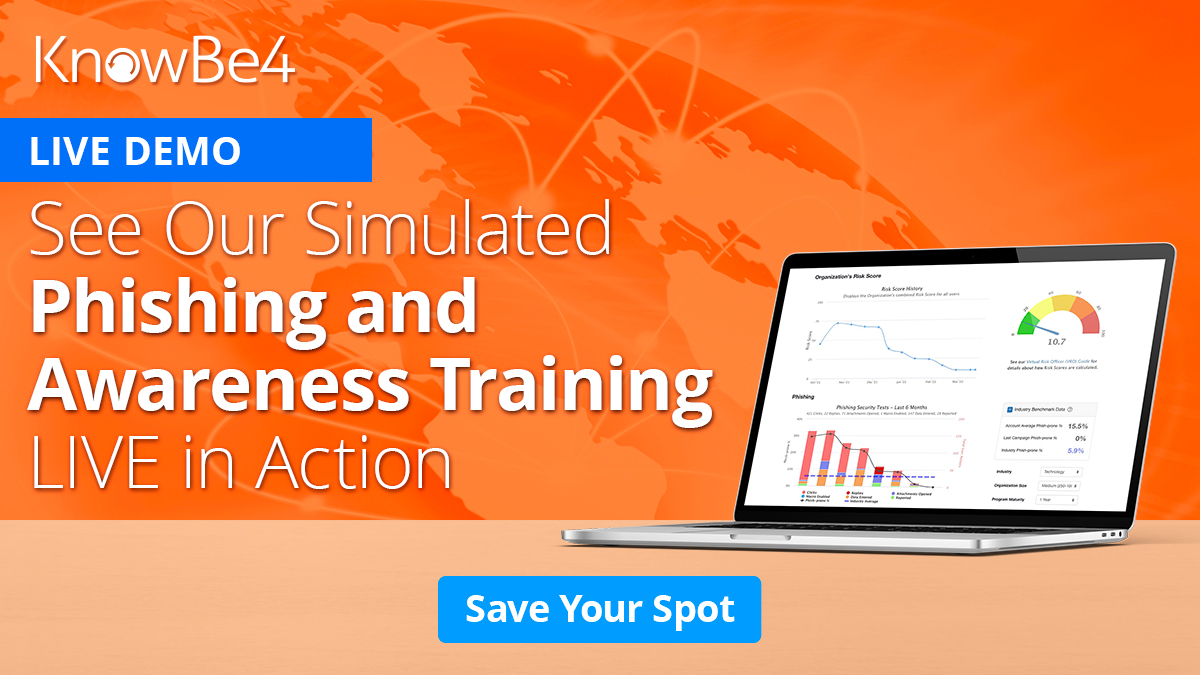 [Live Demo] Ridiculously Easy Security Awareness Training and Phishing